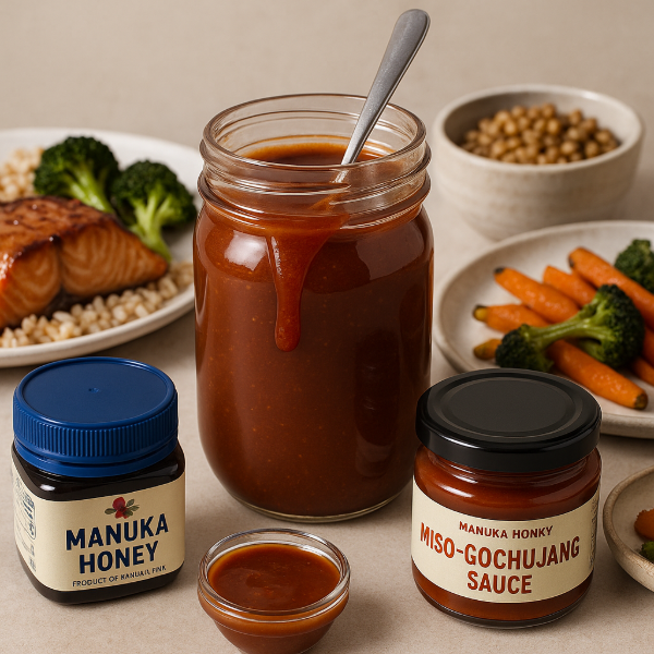 Manuka Honey Miso-Gochujang Sauce - Best Manuka Honey - New Zealand