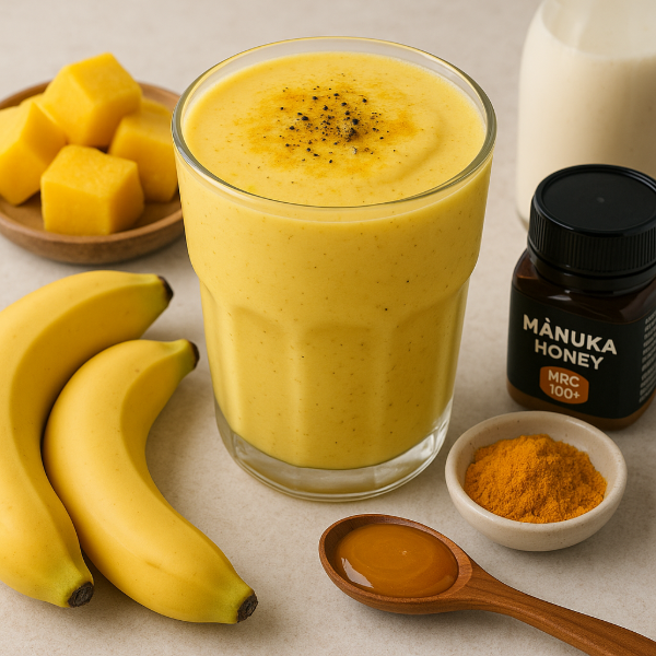 Manuka Mango Turmeric Smoothie - Best Manuka Honey - New Zealand